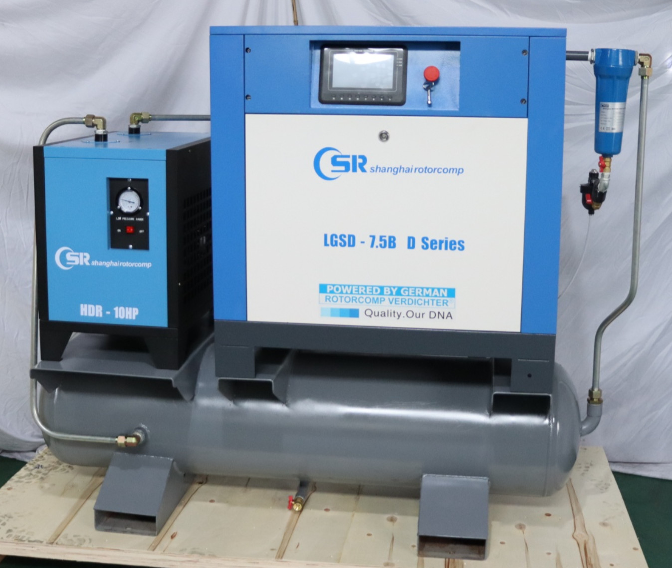China Shanghai Rotorcomp Screw Compressor Co., Ltd latest company news ...
