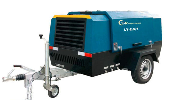 High Pressure Movable Diesel Driven Air Compressor Rotary Screw 930Cfm ...