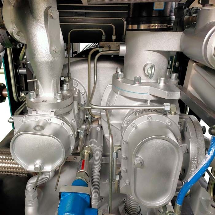 Dry Oil Free Screw Compressor For Food Beverage Medical And Pharmacy ...