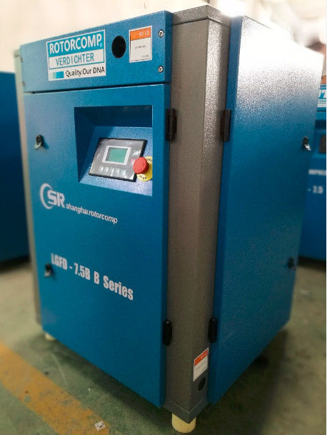 10HP screw air compressor original german air end in TUV certificates ...