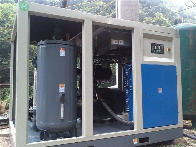 Original German 100 HP Screw Air Compressor Flexible With Energy Saving ...
