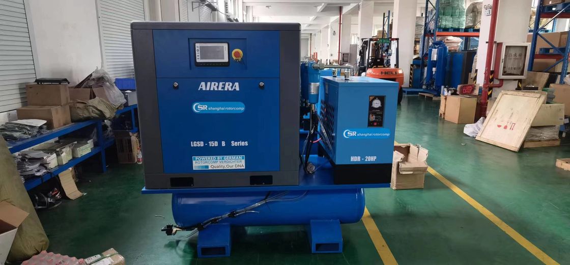 Electrically Powered Rotorcomp LGSD-37 Series Screw Air Compressor With ...