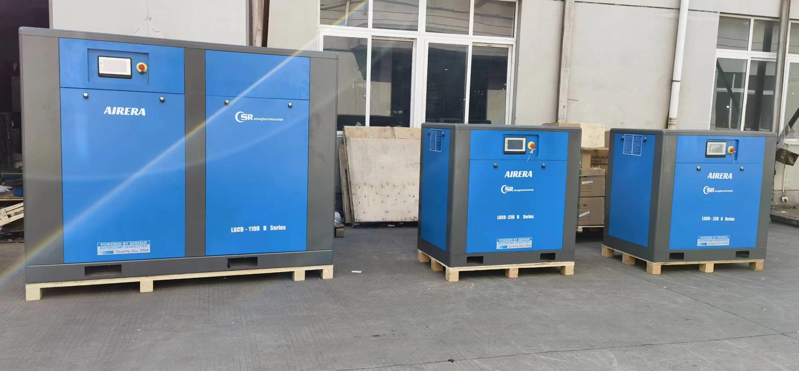 132kW Rotary Screw Compressor Coupling Driving System