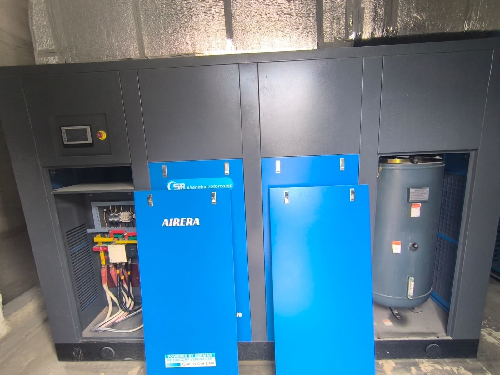 High-Performance VSD Screw Compressor For Heavy-Duty Applications