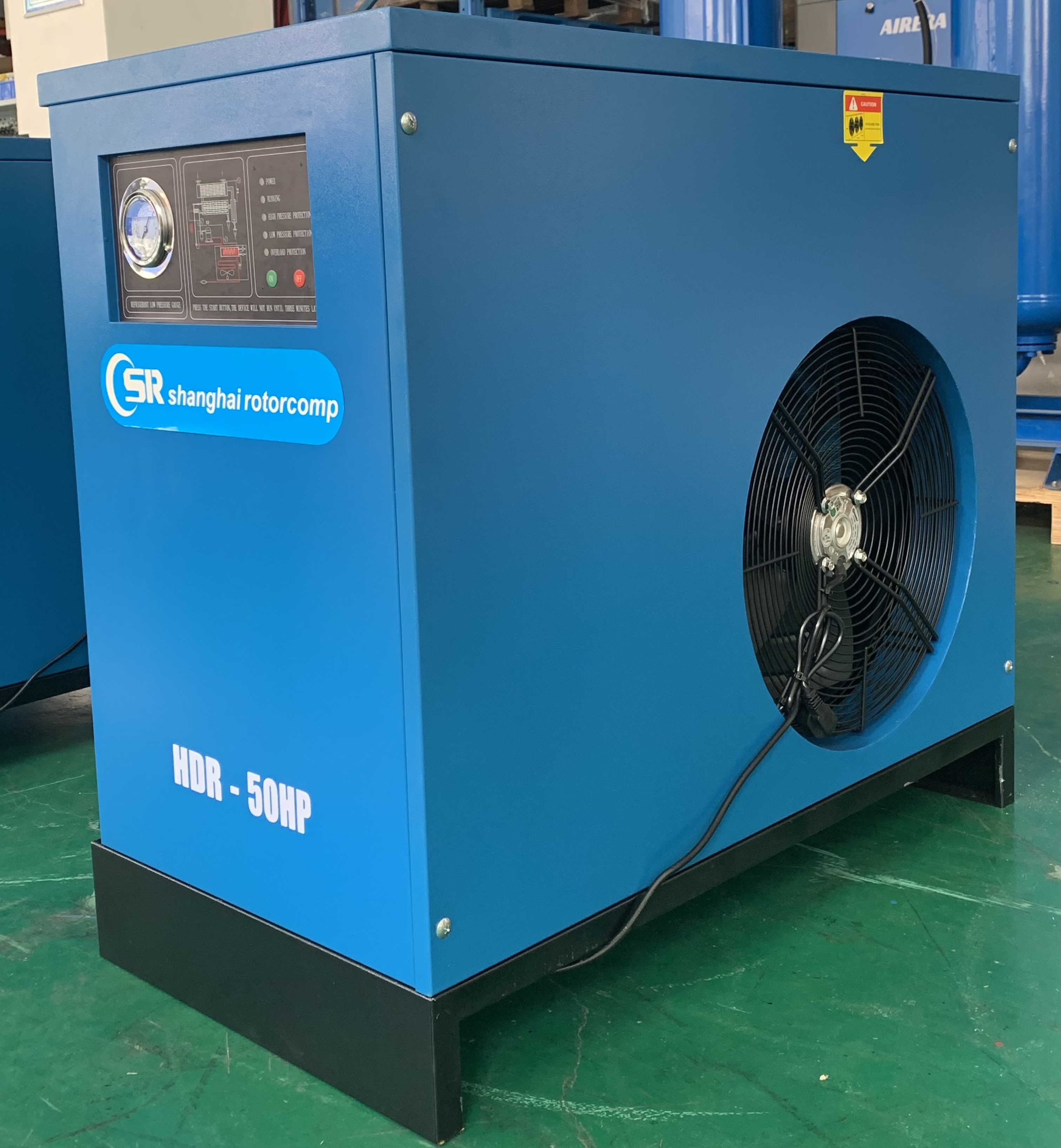 Fully Automated 50HP High-temperature Air-cooling Refrigerated Air Dryer