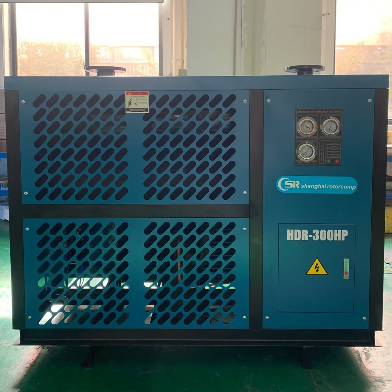 Fully Automatic Refrigerated Compressed Air Dryer 35.0 Nm3/min 1.05 Mpa ...