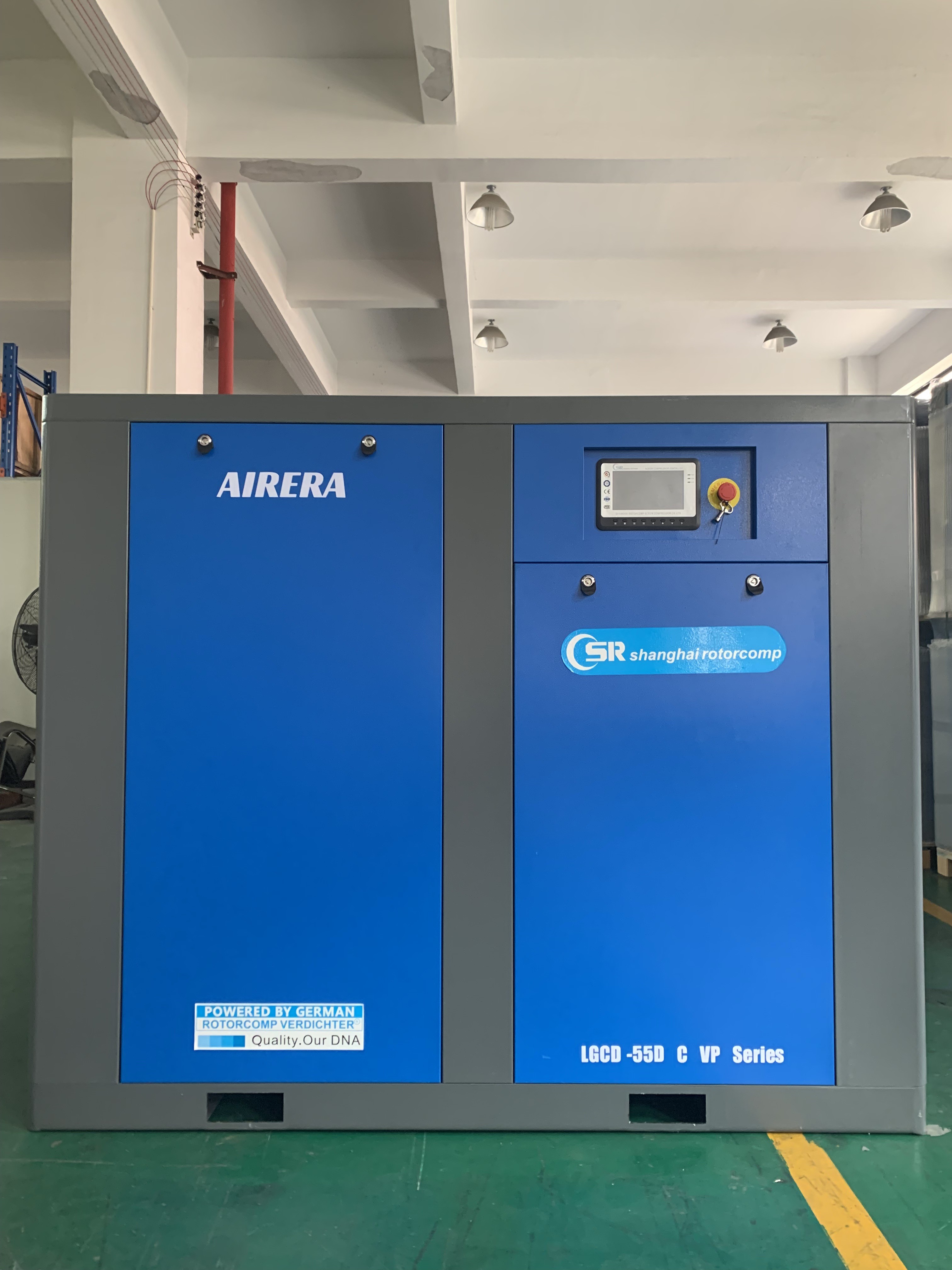 30L Rotary LGCD-55KW Screw Electric Air Compressor with Intelligent ...
