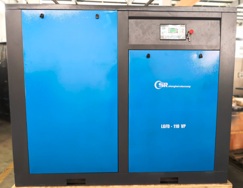 LGFD VSD Screw Compressor , Long Running Industrial Rotary Vane Air ...
