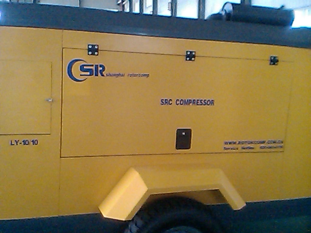 Rotorcomp Diesel Screw Compressor Air Flow Control Low Consumption Volume