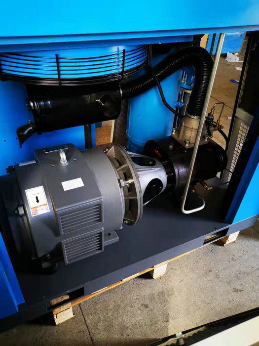 High Power Screw Type Air Compressor , Steel Small Screw Compressor