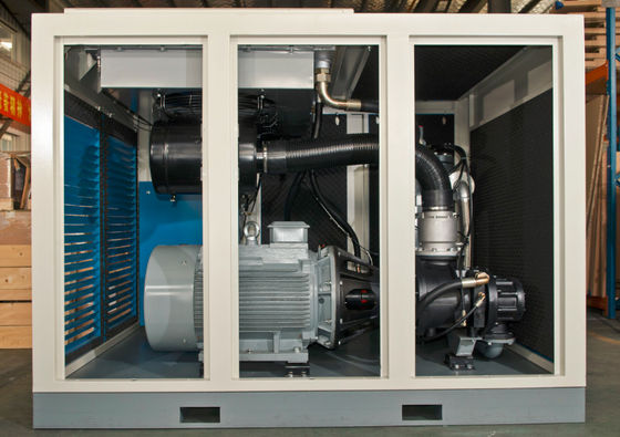 160kw air screw compressor german rotorcomp air end in TUV certificates ...