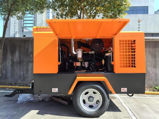 Rotorcomp CALT-12/10K Diesel-Powered Screw Compressor for Vertical ...