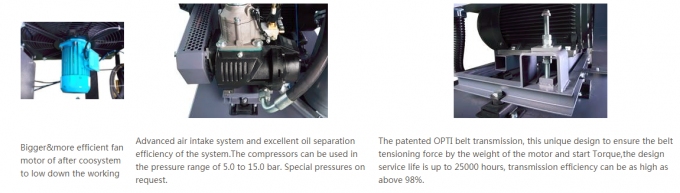 50HP screw compressor original german air end in CE certificates, 5 ...