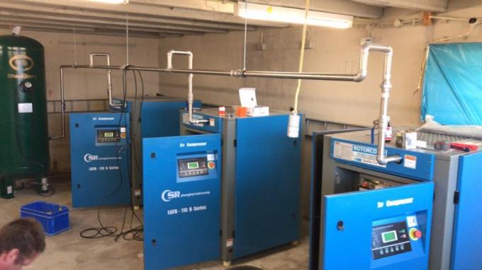 Custom-tailored & Installed 3 sets compressor system in Siemens PLC ...