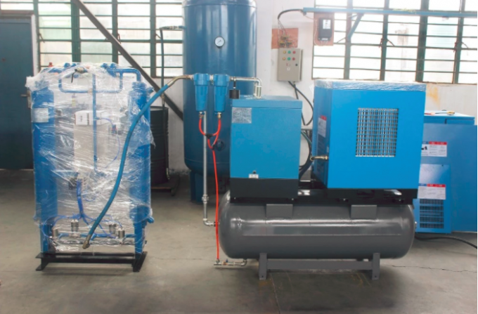 Instrument Air Treatment Equipment / Compressed Air Heated Desiccant Dryer