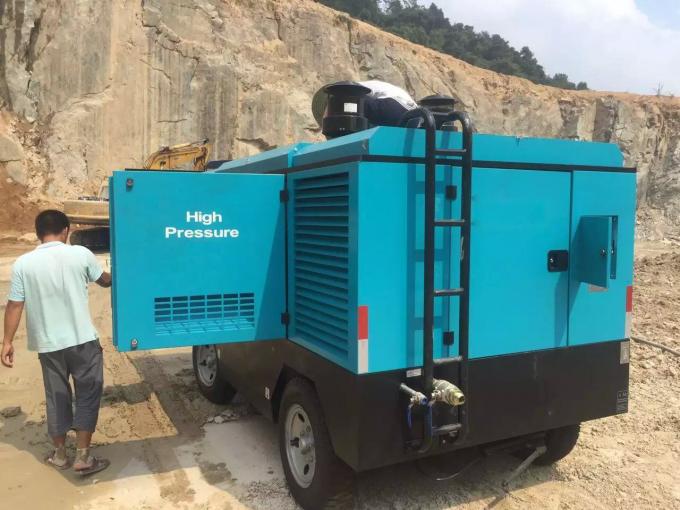 Two Stage Diesel Engine Driven Air Compressor