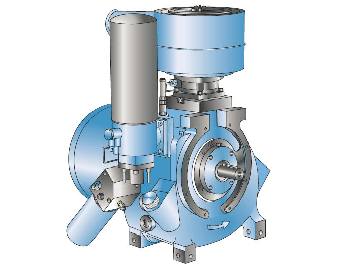 NK160 Screw Compressor Air End Oil Injected 45Kw 60Hp ISO Certification