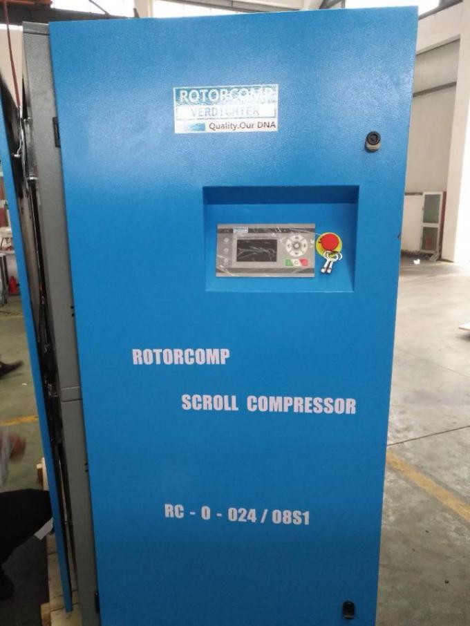 8-9.9 Bar Laboratory Air Compressor , High Efficient Oilless Scroll ...