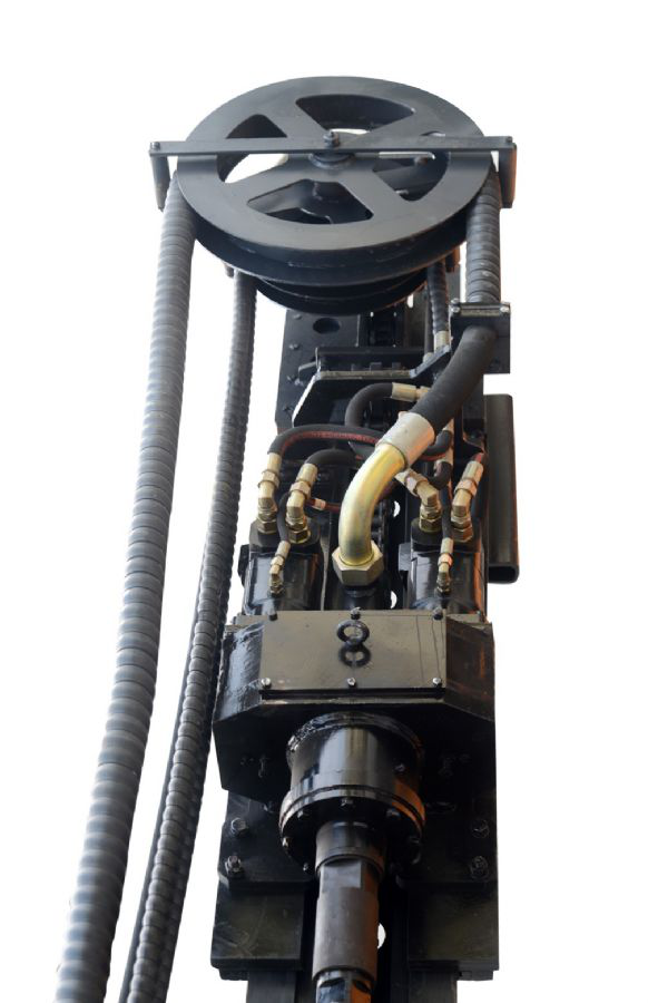 Hard Rock Hydraulic Crawler Drilling Machine / Durable Rock Drill Truck