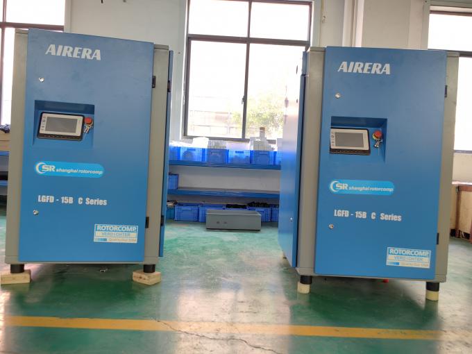 Air Cooled Screw Air Compressor Direct On Line / Star Delta
