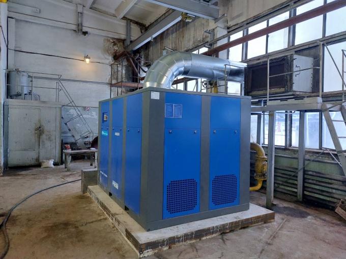 The New delivery & installation of Shanghai Rotorcomp 250kw PM-VSD high ...