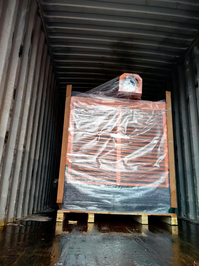 The delivery of containers of 300cfm, 600cfm Cummins diesel portable ...