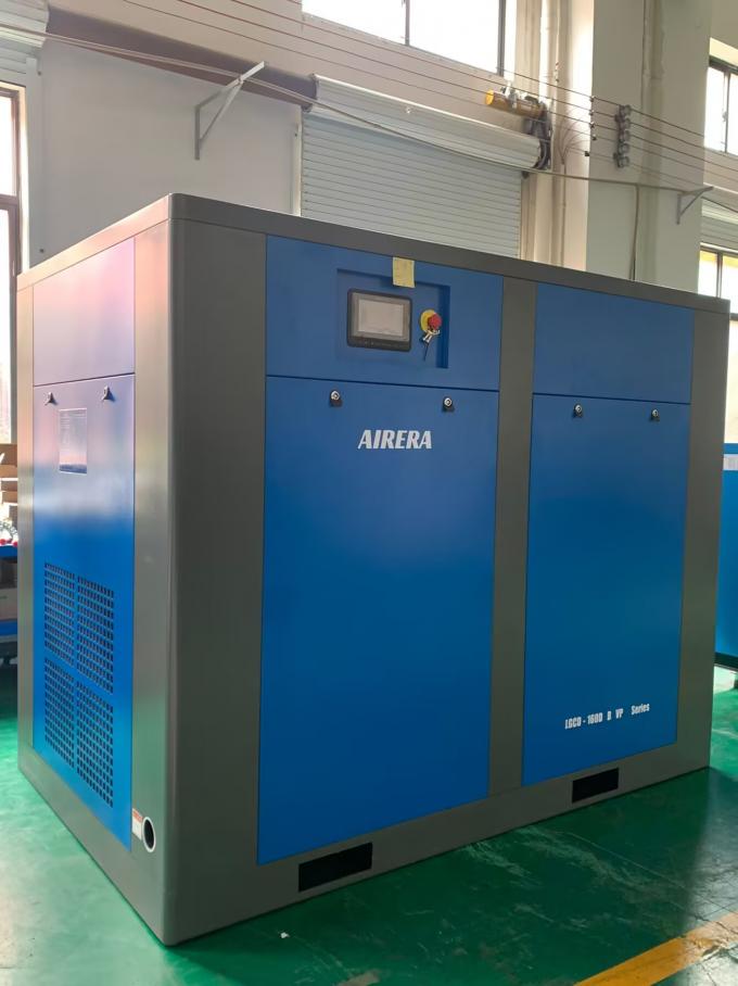 160KW Screw Air Compressor / Rotary Screw Air Compressor With 90L ...